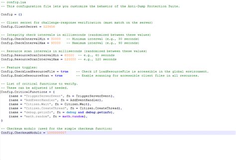 Advanced Fivem Anti Dump Protection Fivem Store