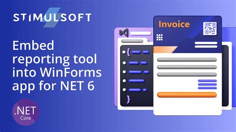 C Net 6 Embed Reports And Dashboards Designer And Viewer Into Windows Forms Application Youtube