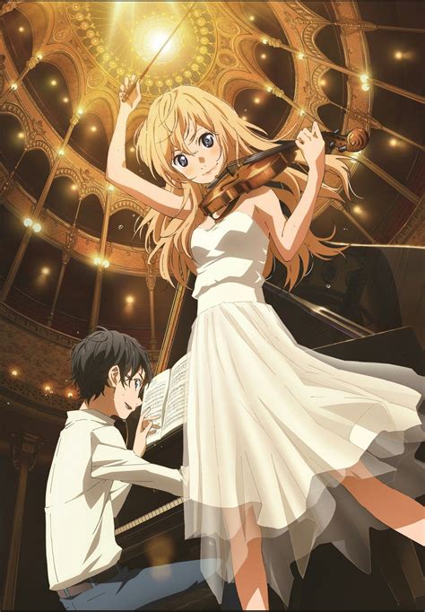 Kousei And Kaori Your Lie In April Anime Anime Romance