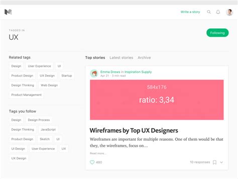 Dont Mess Up Your Grid Like Medium Mess Up User Experience Design