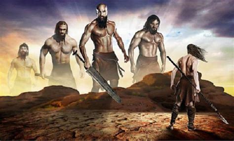 Nephilim Giants King Geedorah King David Warrior King David Goliath