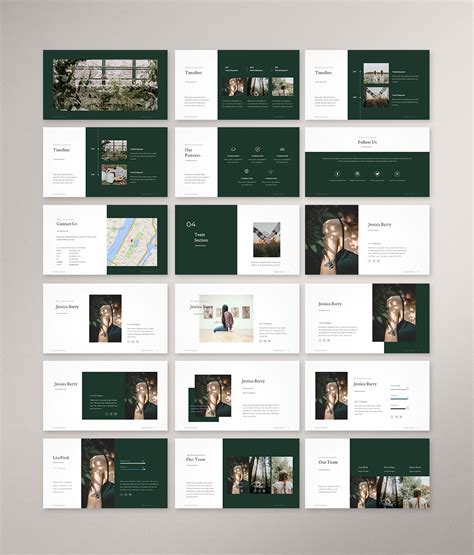 미니멀 포트폴리오 Ppt 템플릿 깔끔한 Ppt 템플릿 다운로드