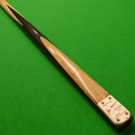 Joe Davis Champion Cue World S Snooker Record 147 Made By Peradon
