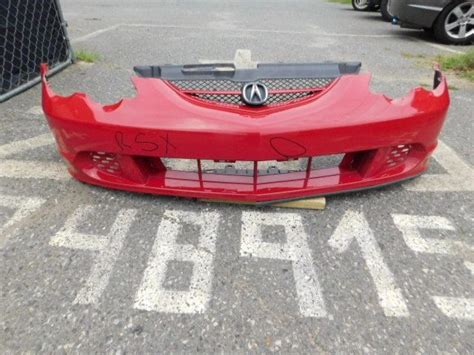 2002 2004 Acura Rsx Front Bumper Cover With Grill Oem 02 04 Red