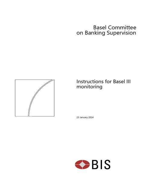 Basel Iii Monitoring Instructions Volume 5 1 Updated 2023 Download Free Pdf Basel Iii