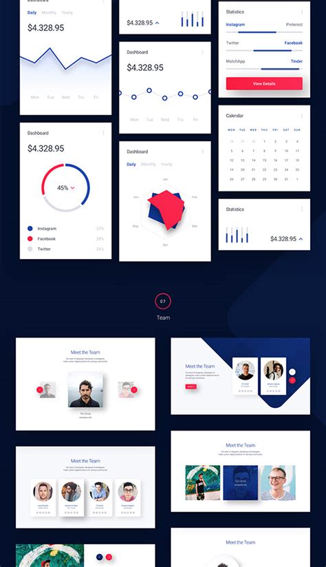 Today Web Ui Kit On Behance