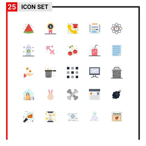 Flat Color Pack Of 25 Universal Symbols Of Data Drawing Commerce Development Blueprint Editable