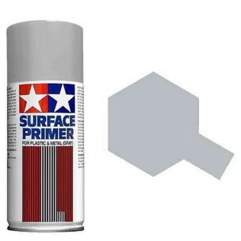 Tamiya Surface Primer L For Plastic And Metal Gray 180ml Modelbouw