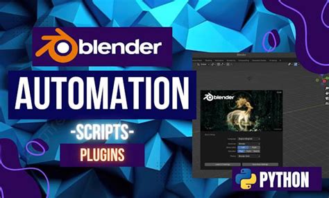 Jsc9616 I Will Custom Blender Scripts And Plugins For Automation For