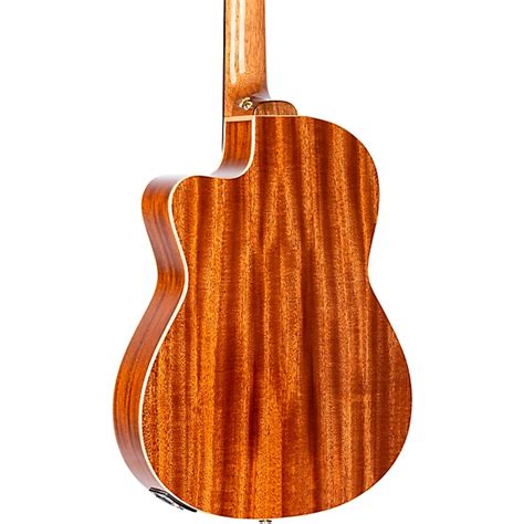 Ortega Rce138 T4 Thinline Acoustic Electric Nylon Guitar High Gloss