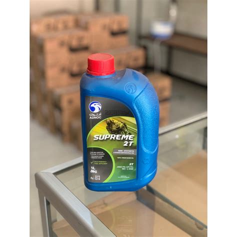 Jual Oli Samping Adnoc Supreme 2t 1l Original Oli Samping Olsam 2t 2stroke Dua Tak Adnoc Adnok