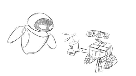 Wall E And Eve By Benallen217 On Deviantart