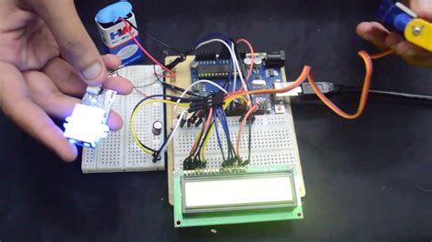 Security System Using Fingerprint Sensor Gt 511c1r And Arduino Youtube