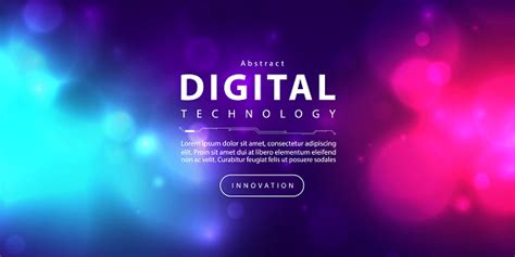 추상 디지털 기술 미래 회로 파란색 분홍색 배경 사이버 과학 기술 혁신 커뮤니케이션 미래 Ai 빅 데이터 인터넷 네트워크 연결 클라우드 하이테크 그림 벡터 0명에 대한 스톡