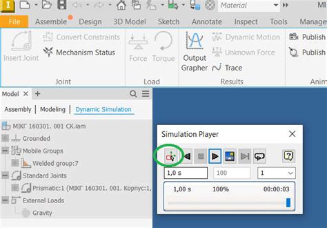 solved dynamic simulation tree greyed out autodesk community