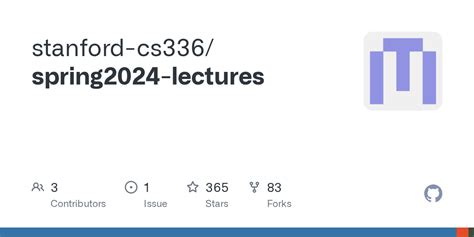 Github Stanford Cs336spring2024 Lectures