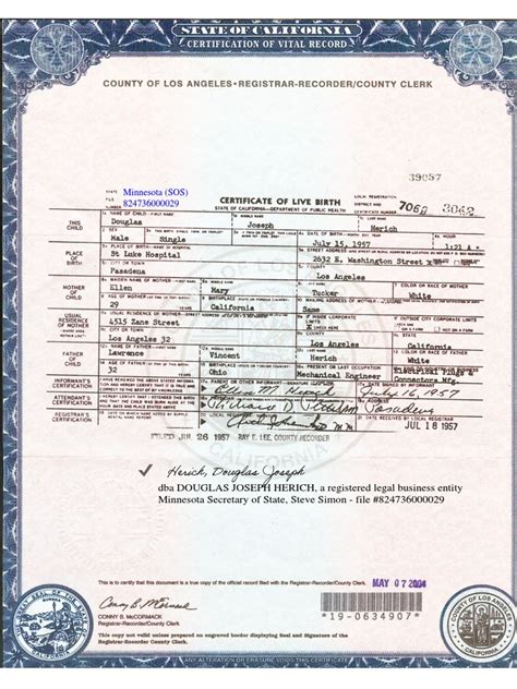 Certificate Of Live Birth Formphilippines Birth Certificate Social