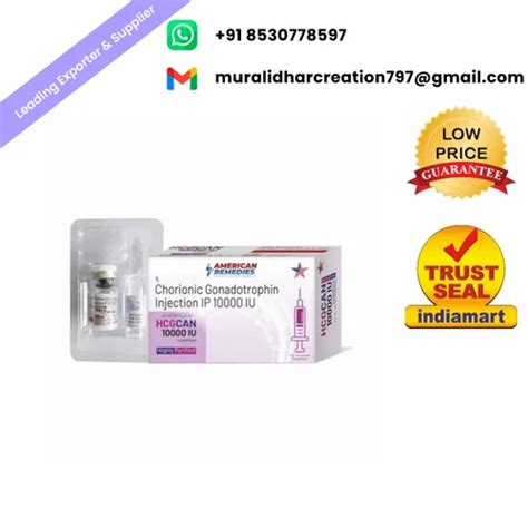 Chorionic Gonadotrophin 10000 Iu Injection Packaging Type Vial Packaging Size 1ml At Rs 300