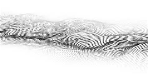 Premium Vector Wave Of Particles Abstract Background With A Dynamic Wave Vector Illustration