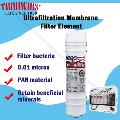 5 Stage Water Purifier Replacement Filter Element Ultrafiltration