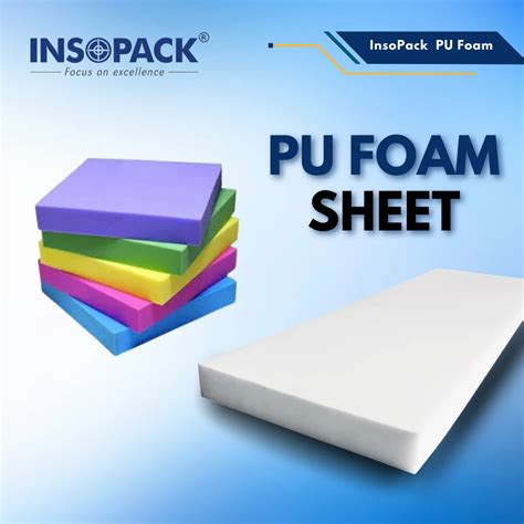 Multicolor 50 Kgm3 Polyurethane Foam Sheet Pu Foam Sheet Cushion