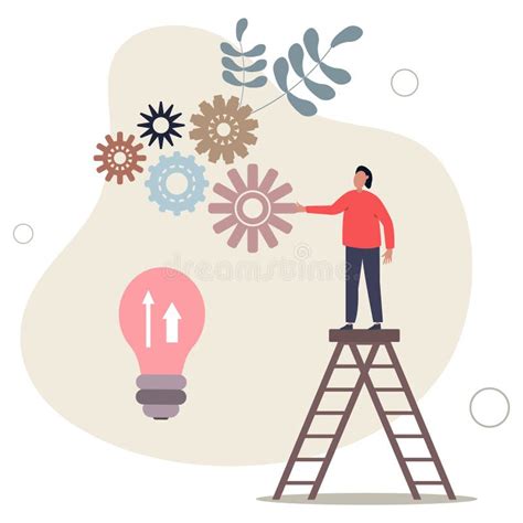 Productividad Y Desarrollo Stock De Ilustración Ilustración De
