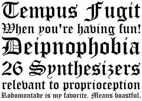 Monotype Script Font