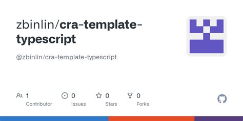GitHub Zbinlin Cra Template Typescript Zbinlin Cra Template Typescript
