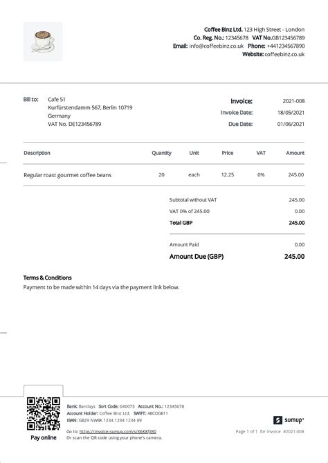 Invoicing To Eu Businesses And Vat Considerations After Brexit