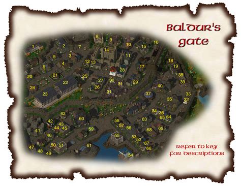 The Gate House Maps