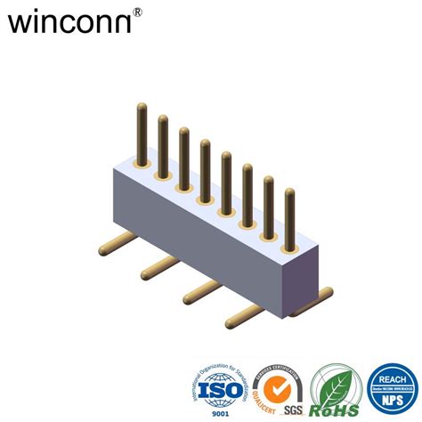 Zif Ic Socket Single Row Straight Smt Round Female Header 28 Pin Dip Ic Socket Connector From