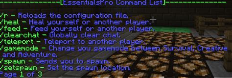 Essentials Pro Minecraft Bukkit Plugins Curseforge