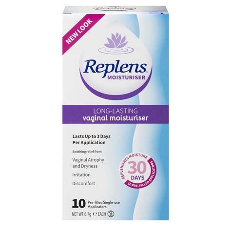 Replens Vaginal Moisturiser 10 Applicators Discount Chemist