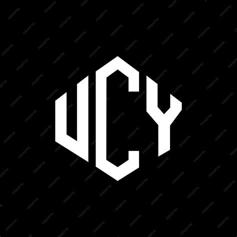Premium Vector Ucy Letter Logo Design With Polygon Shape Ucy Polygon