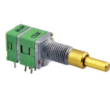 China Mm Gang Linear K Ohm Slotted Shaft Rotary Potentiometer With Switch On Global Sources