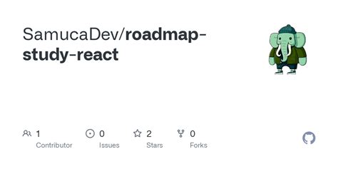 GitHub SamucaDev Roadmap Study React
