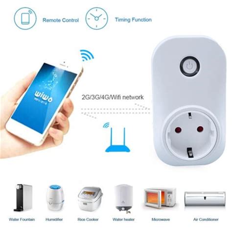 WIFI Smart Power Socket Phone Wireless Remote Control Timer Switch Wall EU Plug For Xiaomi Ios