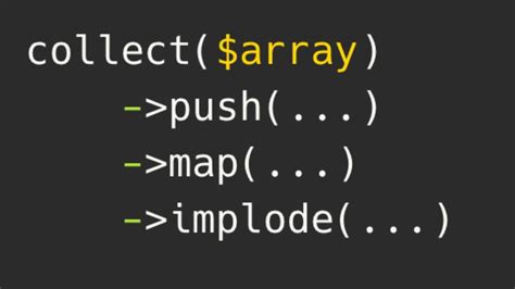 Laravel Collection Chains Vs Arrays Simple Demo Youtube