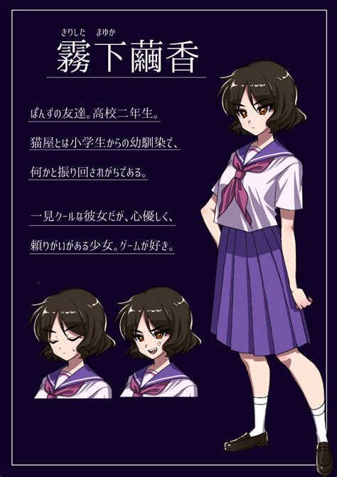 Safebooru 1girl Blue Sailor Collar Blue Skirt Brown Hair Highres