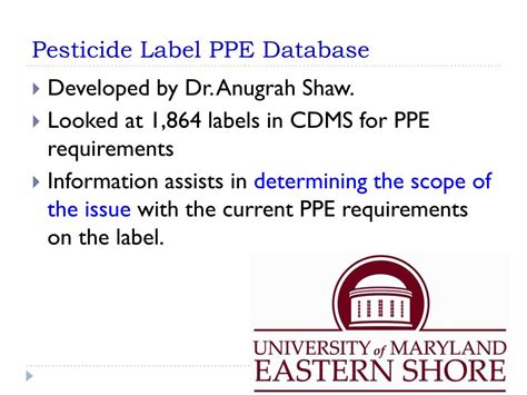 Pesticide Database
