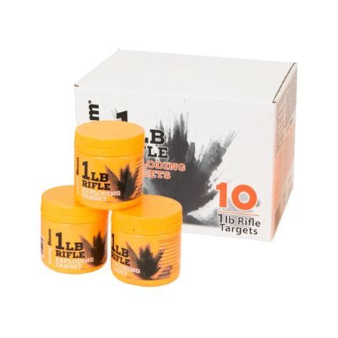 Sonic Boom 1 Lb Exploding Target 10 Pack Sb701109 Safford Trading Company