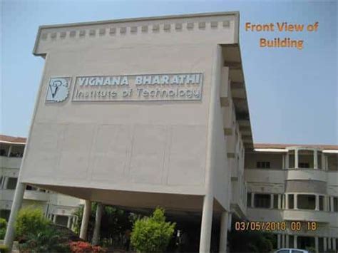 Vignana Bharathi Institute Of Technology Vbit Hyderabad Admission