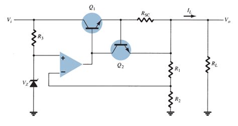 Solved Current Limiting Series Voltage Regulator Show All