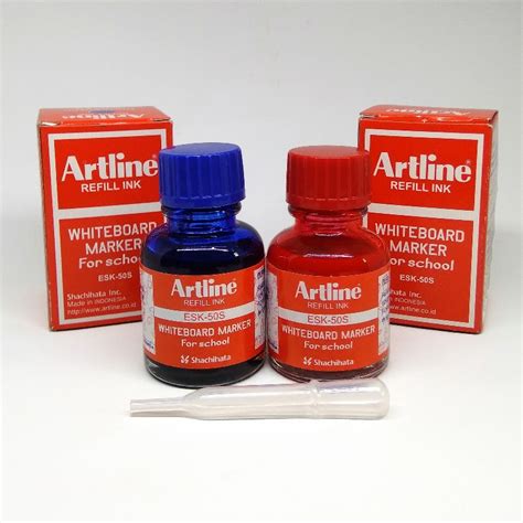 Pcs Tinta Isi Ulang Spidol Whiteboard Artline Esk S Ml Shopee Indonesia