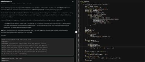 Geeksforgeeks Aliendictionary Graphtheory Topologicalsort Gfg160 Dhruv Ladani