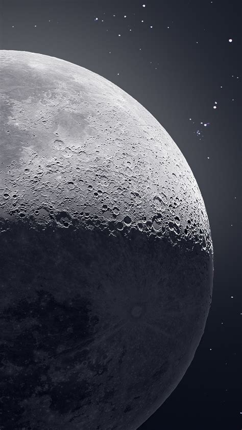 50 000 Photographs Combine To Form A Detailed Image Of The Moon And
