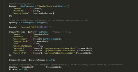 Sagepay Form Processing As Deffered How To Set Txtype · Issue 166 · Thephpleagueomnipay