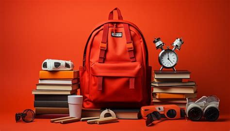 Premium Ai Image Back To School Minimal School Objects Joyfull Concept Photography Shoot