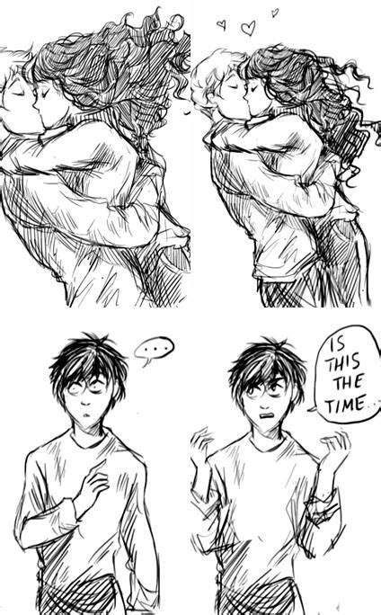 Ron And Hermione Kiss Fan Art