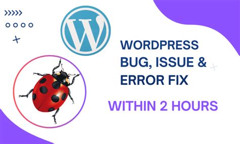 Fix Critical Error Wordpress Error Bug Or Issues By Owallidkarim Fiverr